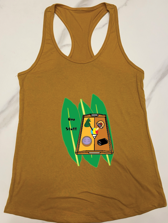 Ono Stuff Tray Women’s Sports Tank - FistBumphawaii