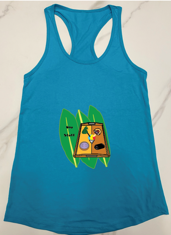 Ono Stuff Tray Women’s Sports Tank - FistBumphawaii